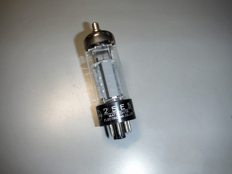 25E5(6CM5) 水平偏向出力用ビーム管 (三結) - 山と無線