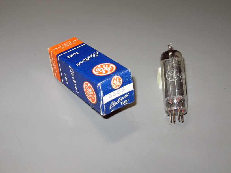 35C5 電力増幅用ビーム管 (三結) - 山と無線