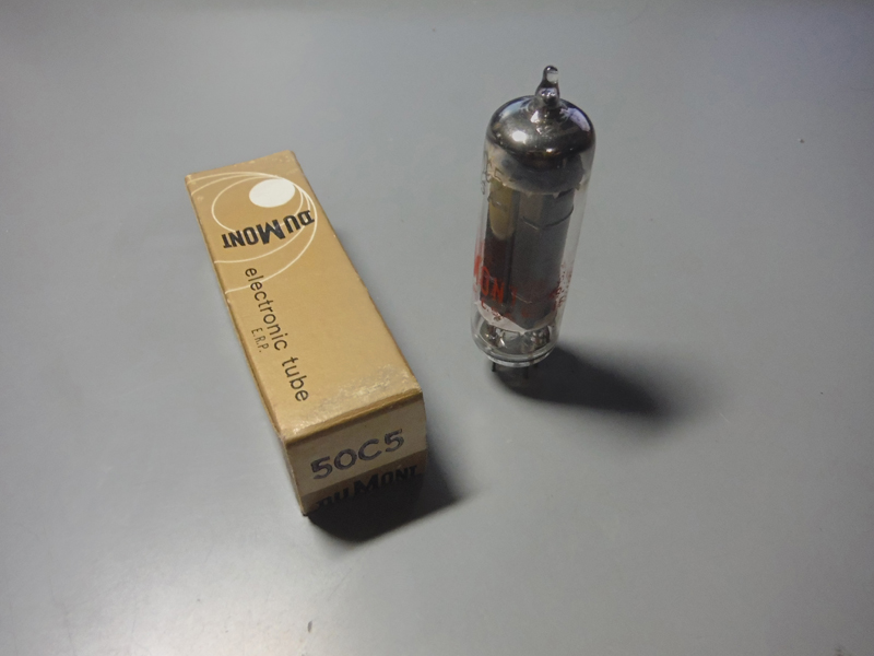 50C5 電力増幅用五極管 (三結) - 山と無線