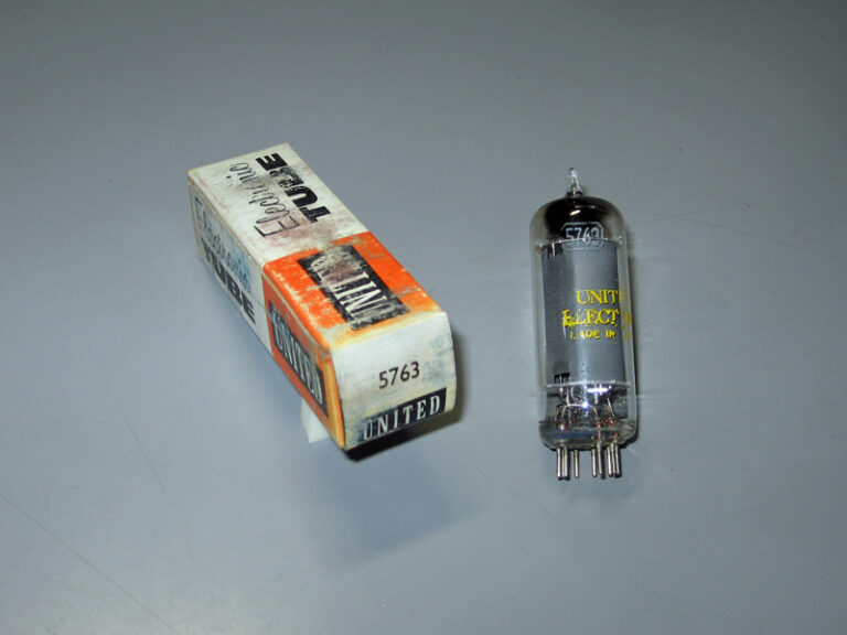5763 VHF電力増幅用ビーム管 (三結) - 山と無線