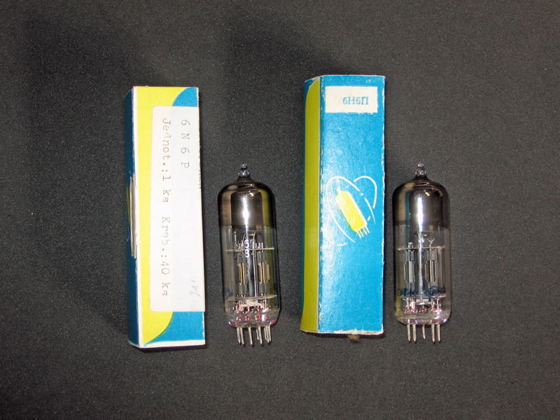 6N6P ロシアの双三極管 (再測） - 山と無線