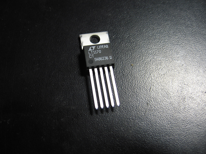 LT1170使用の昇圧コンバータ - 山と無線