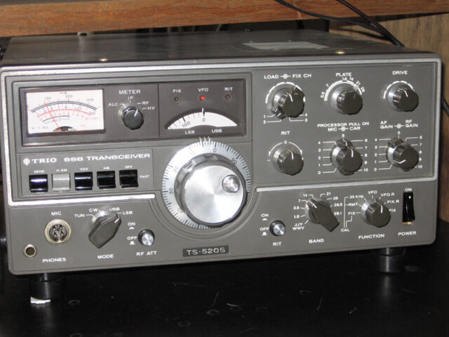 TS-520の受信周波数構成 - 山と無線